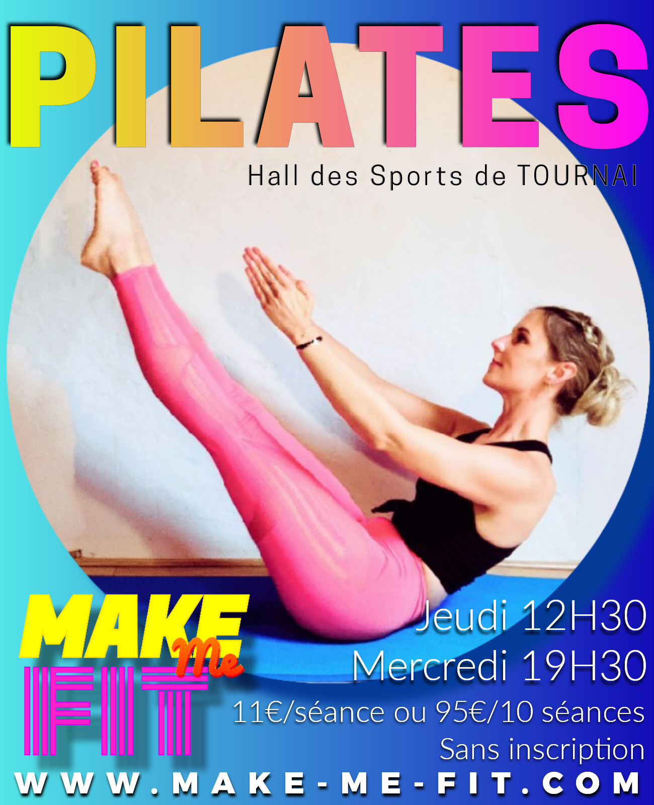 PILATES – MAKE ME FIT Fitness & Pilates – Tournai